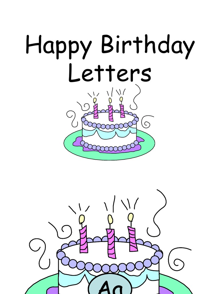 Happy Birthday Letters | PDF