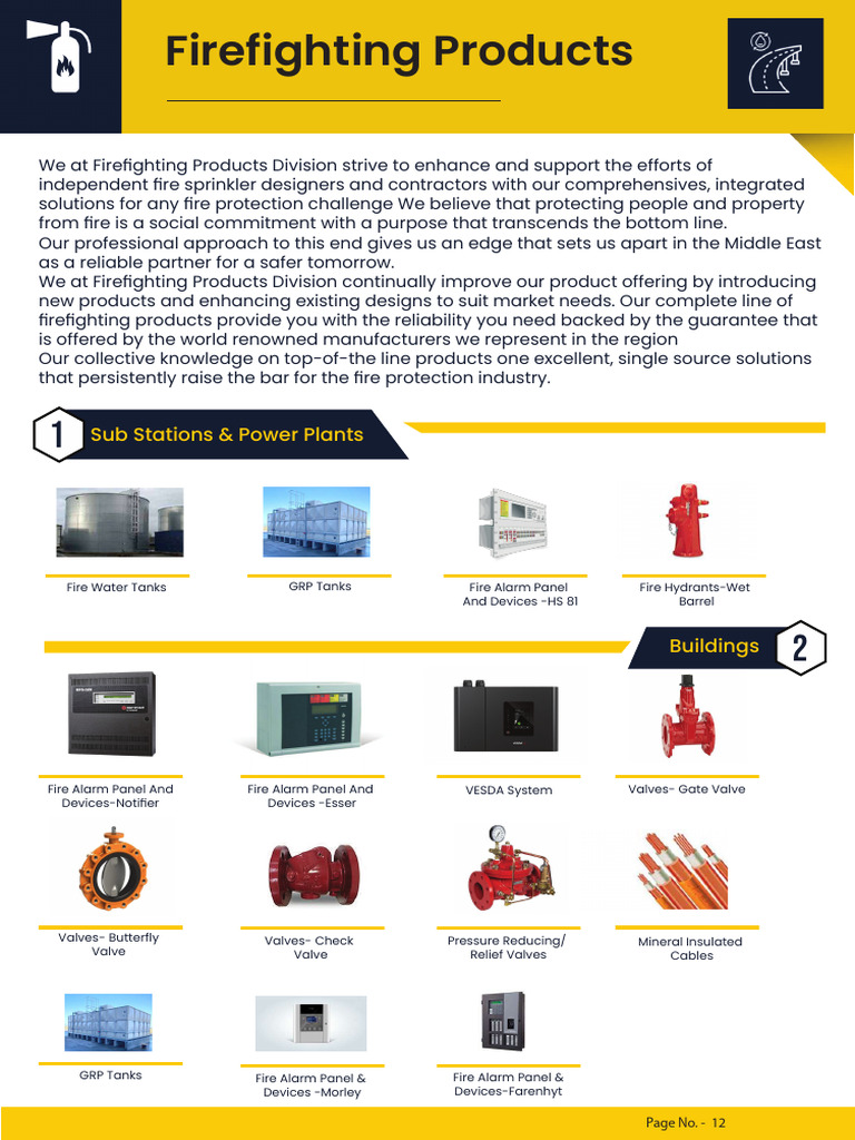 Comprehensive Firefighting Solutions | PDF
