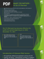 ISA 315 (Revised 2019) Risk Assessment Guide | PDF | Audit | Internal ...