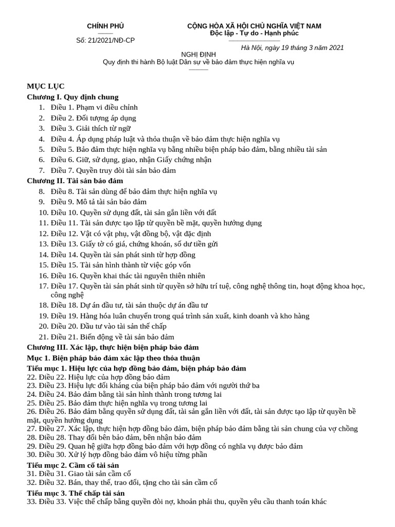 9.LDS 2- Nghị định-21-2021-NĐ-CP | PDF