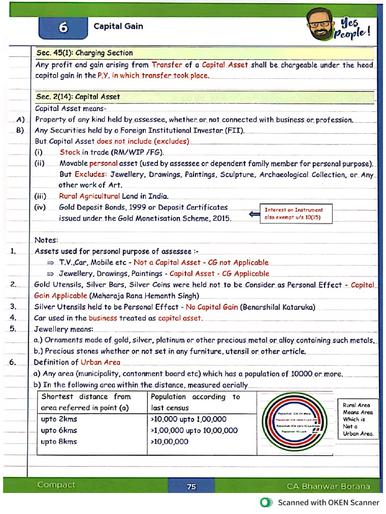 Capital Gain | PDF