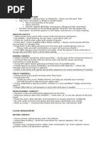 Banquet SOP: Setup & Procedures Guide | PDF | Tableware | Buffet