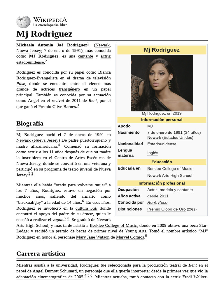 MJ Rodriguez | PDF
