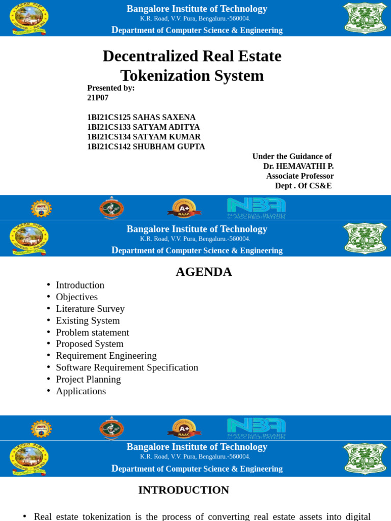 Real Estate Tokenization | PDF | Computing
