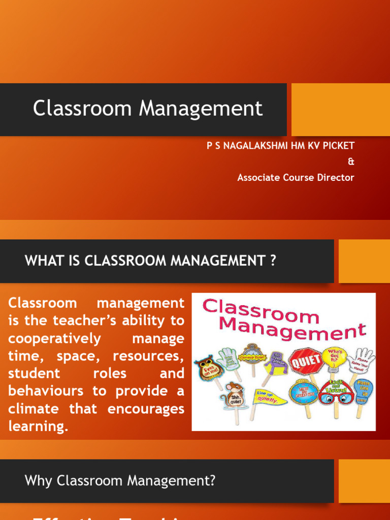 Classroom Management | PDF | Classroom Management | Classroom