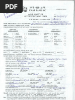 Iob Account Kyc Form | PDF