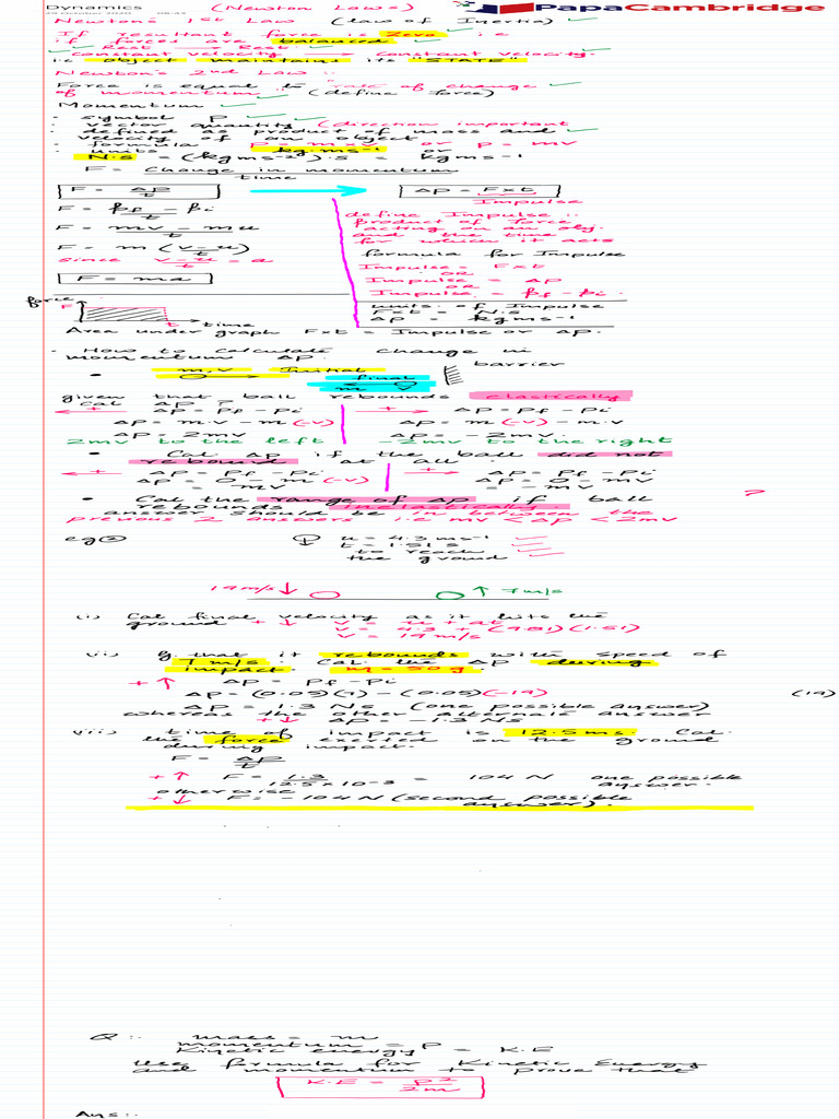 Dynamics 2 | PDF