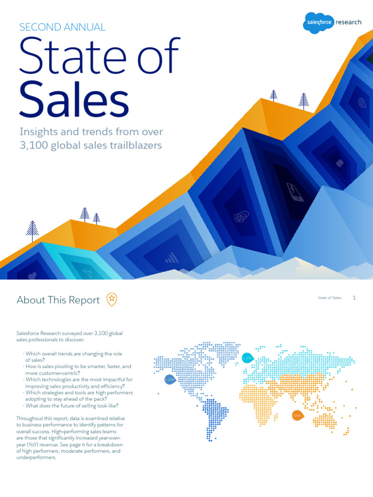 State of Sales Report Salesforce | PDF | Performance Indicator | Sales