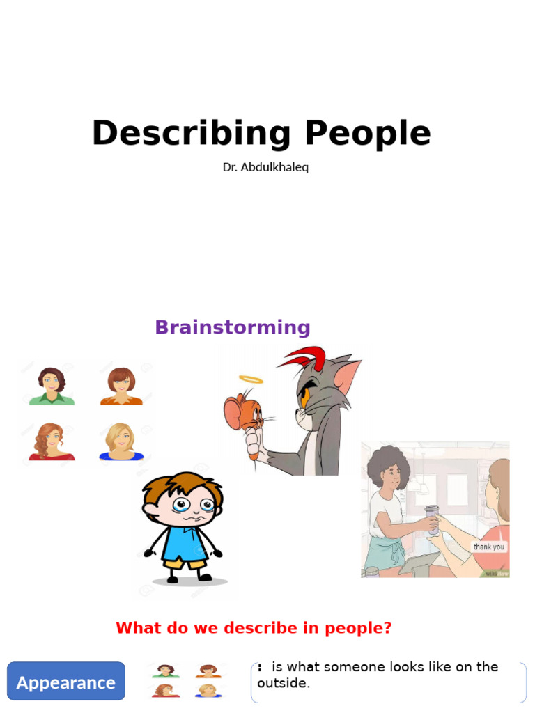 02 Describing People | PDF