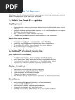 10 Point Commentary Driving Checklist | PDF | Traffic | Intersection (Road)