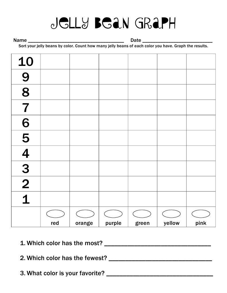 Jelly Bean Color Sorting Activity | PDF