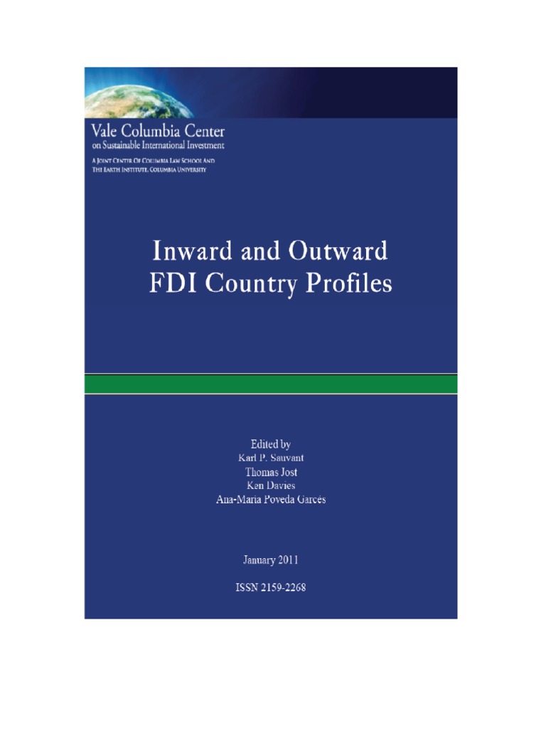 Inward N Outward Fdi Country Profiles | PDF | Foreign Direct Investment ...