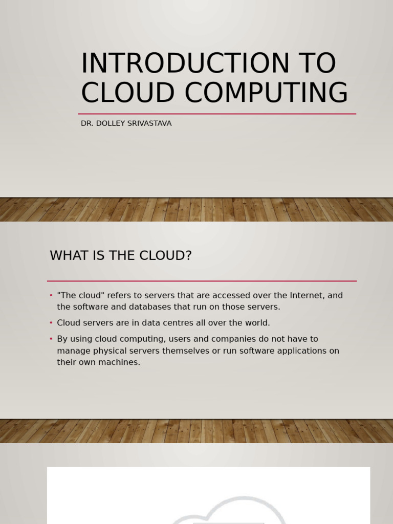 1 - Introduction To Cloud Computing | PDF
