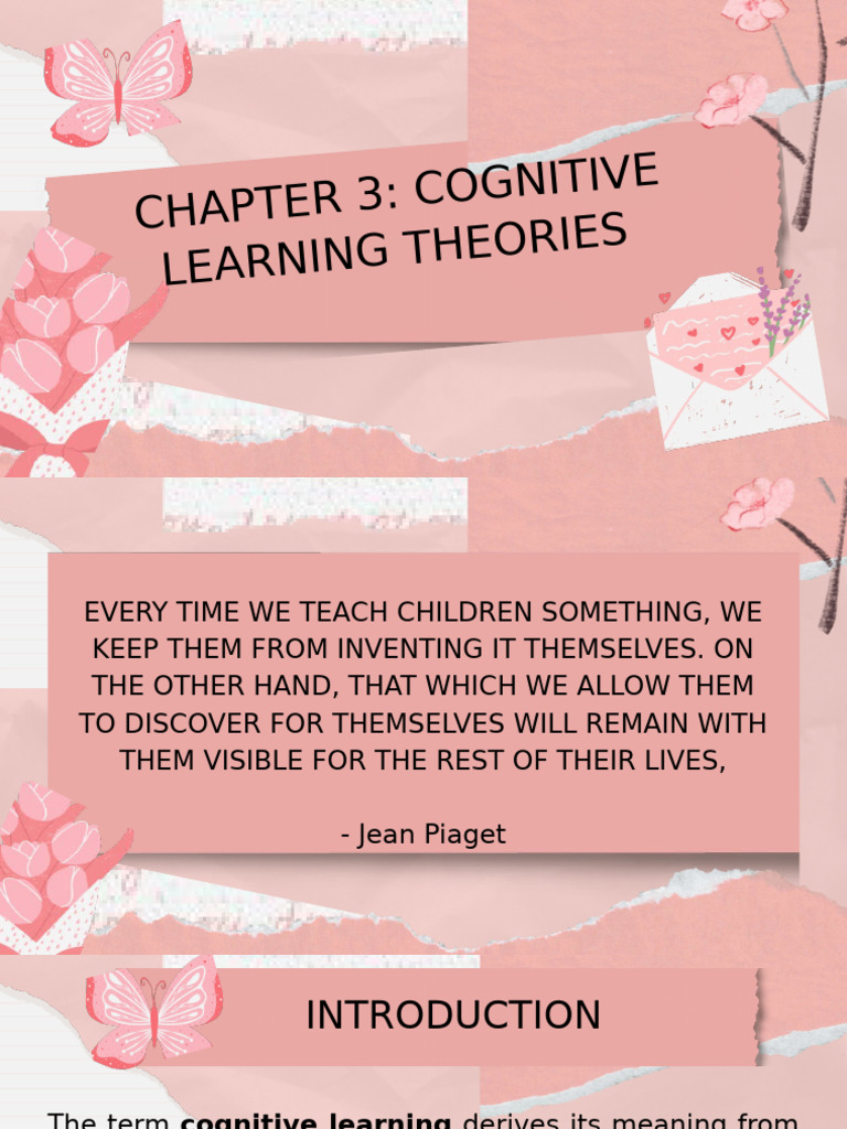 Piagets Cognitive Development | PDF | Psychological Concepts ...