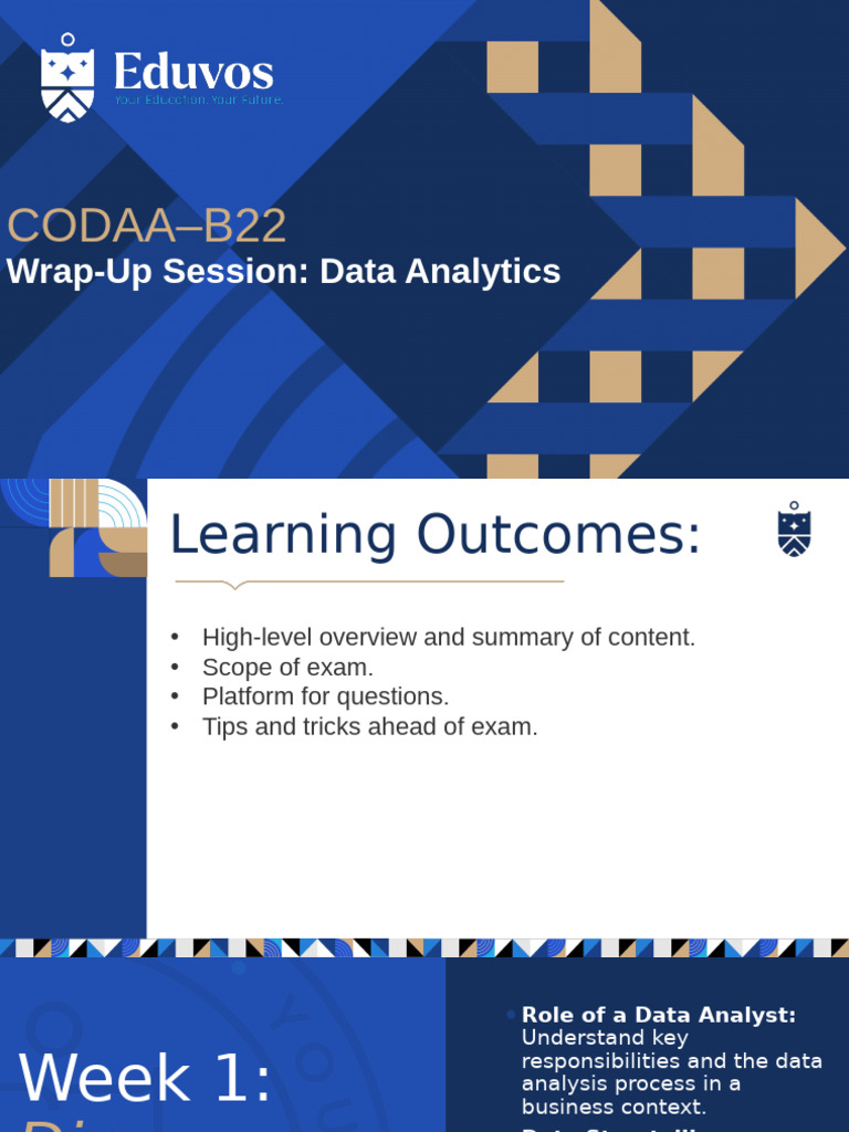 Data Analytics - Wrap - Up Session | PDF | Data | Data Analysis
