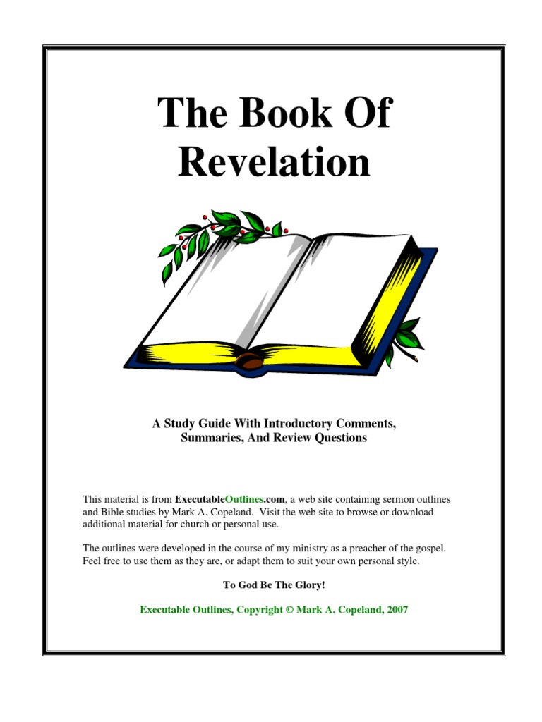 The Book of Revelation: A Study Guide With Introductory Comments ...