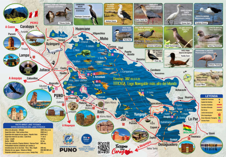 Mapa Lago Titicaca 2025 | PDF