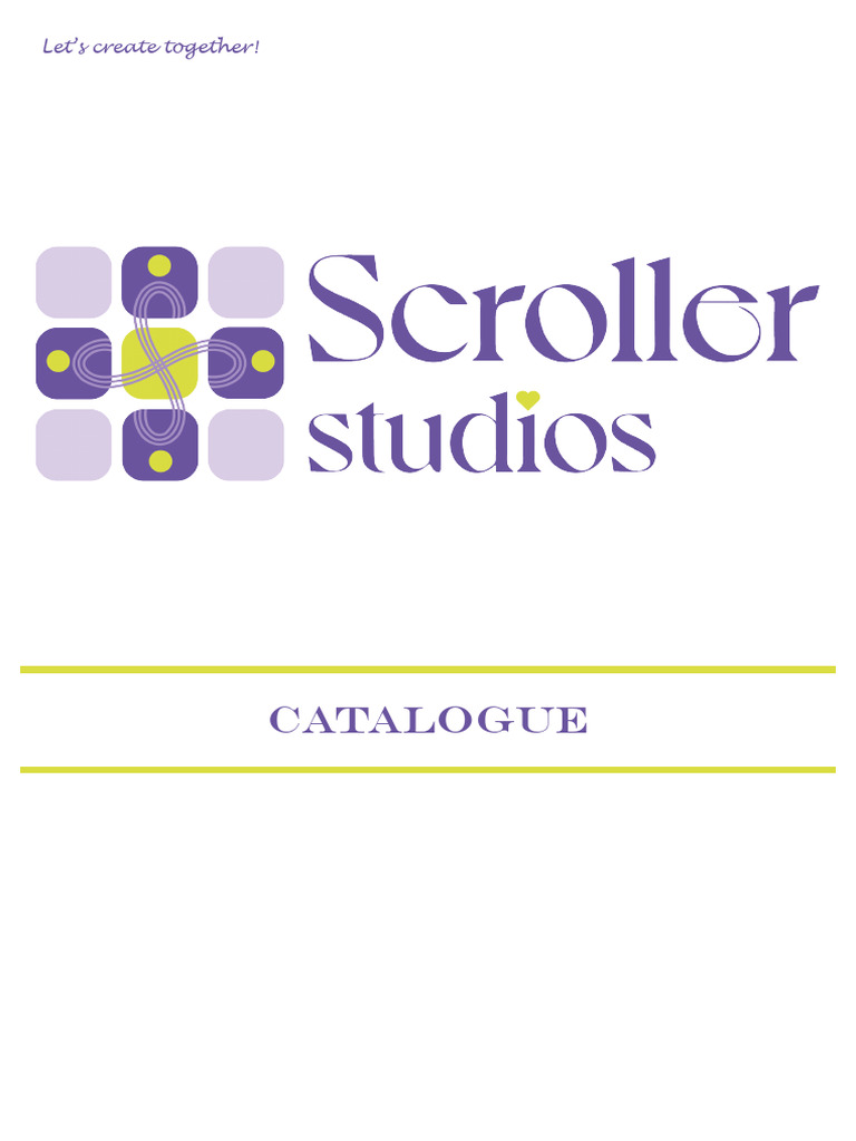 Scroller Studios Catalogue | PDF