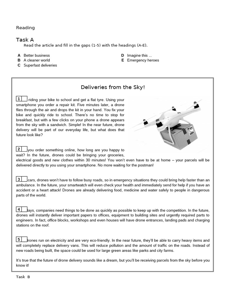 Reading Test 8 G | PDF | James Bond | Fear