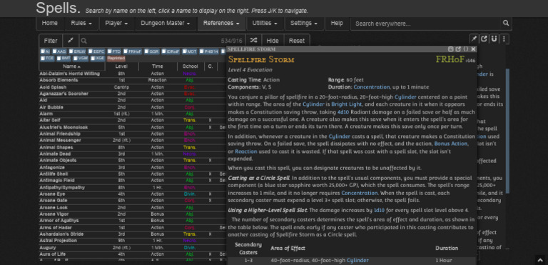 Spellfire Storm - 5etools | PDF | Dungeons & Dragons | Gary Gygax Games