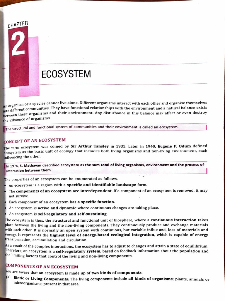 Ecosystem Part 1 | PDF | Ecosystem | Earth Sciences