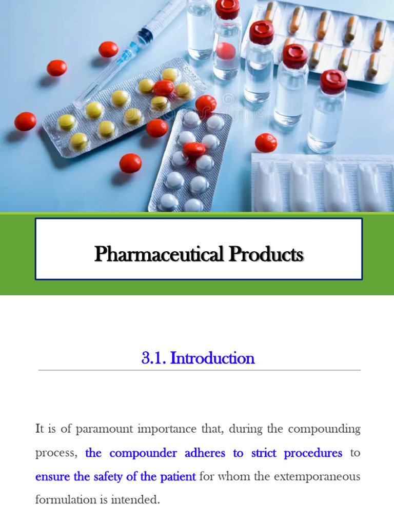 Lecture 03-3-1 Introduction & 3 2 Definition and The Need For Dosage ...