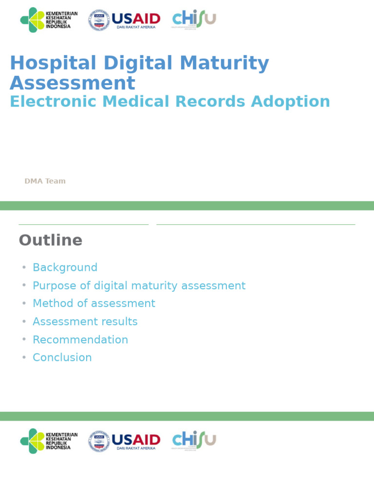 Hospital Digital Maturity Assessment Guide | PDF | Electronic Health ...