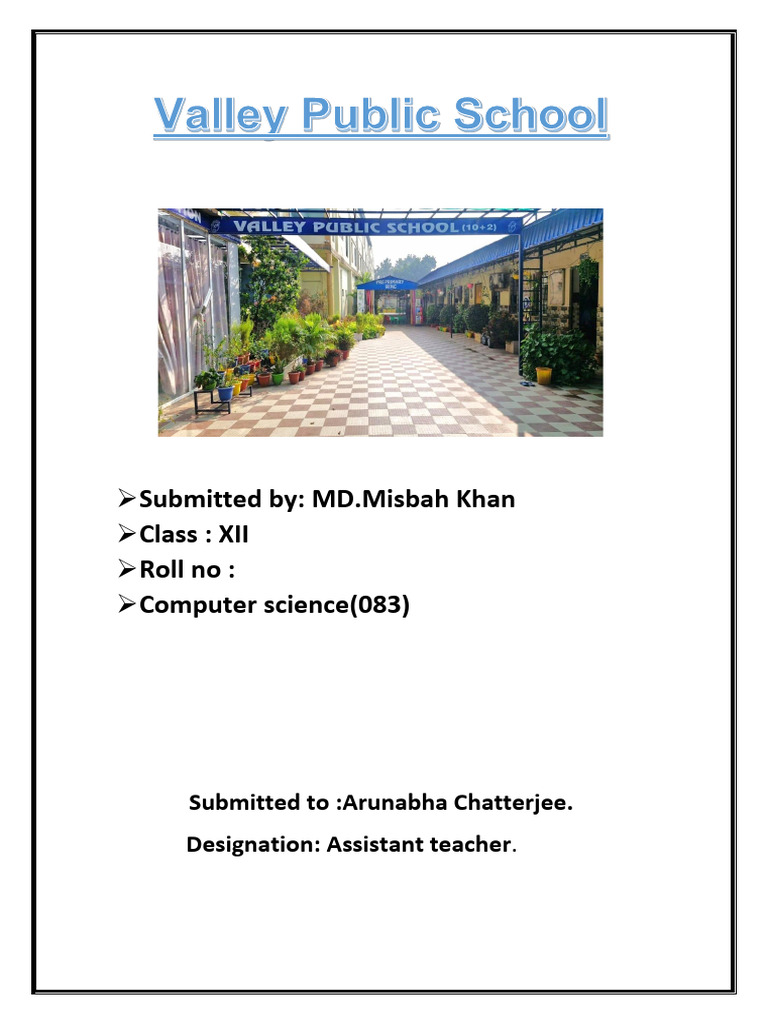 Front Page | PDF