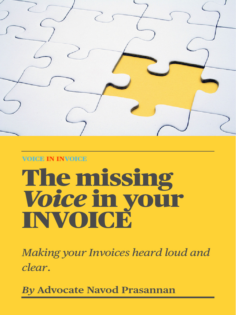 The Missing Voice in Your INVOICE 1714884618 | PDF | Tribunal | Payments