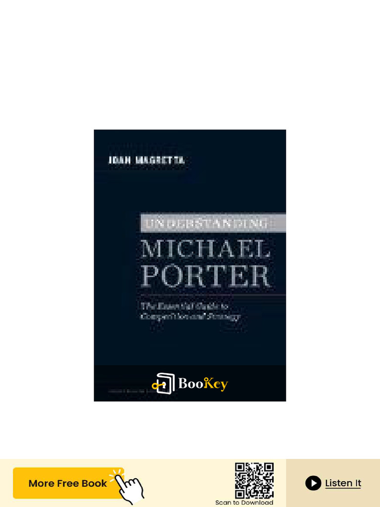 Understanding Michael Porter PDF | PDF | Competitive Advantage ...