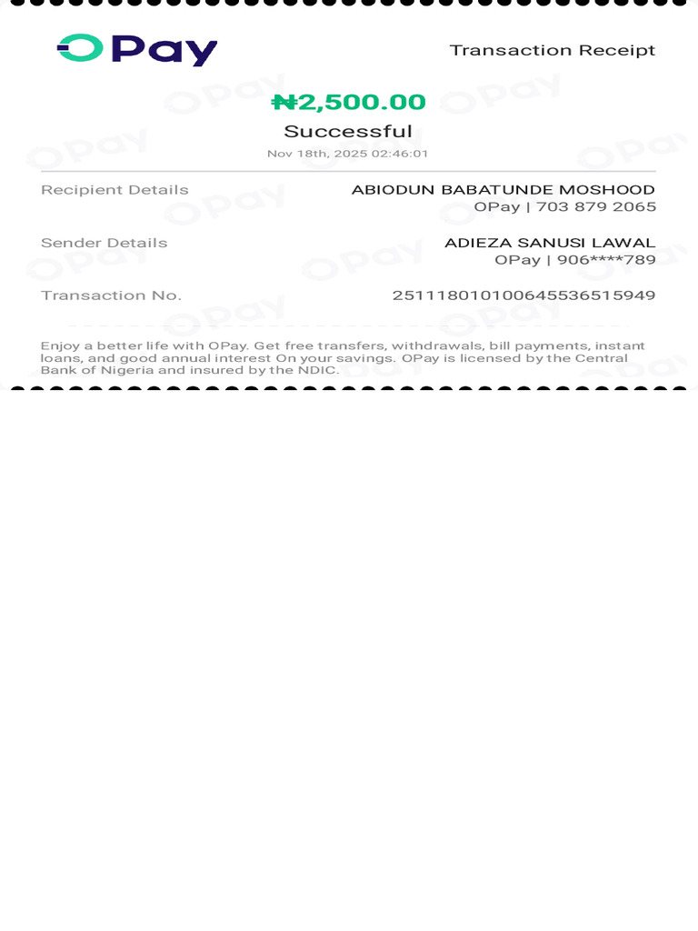Transaction Receipt-251118010100645536515949 | PDF