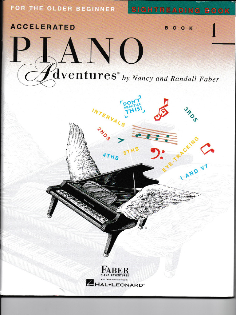 Accelarated Piano Adventures-Sightreading Book 1 | PDF