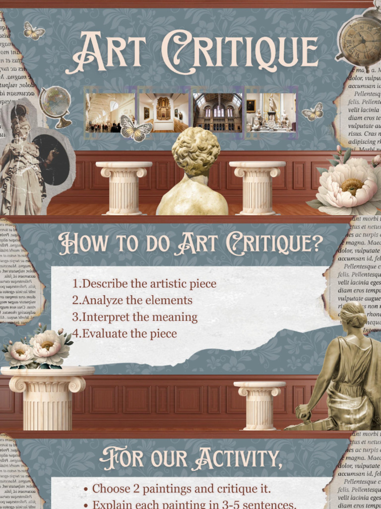 Art Critique Activity | PDF