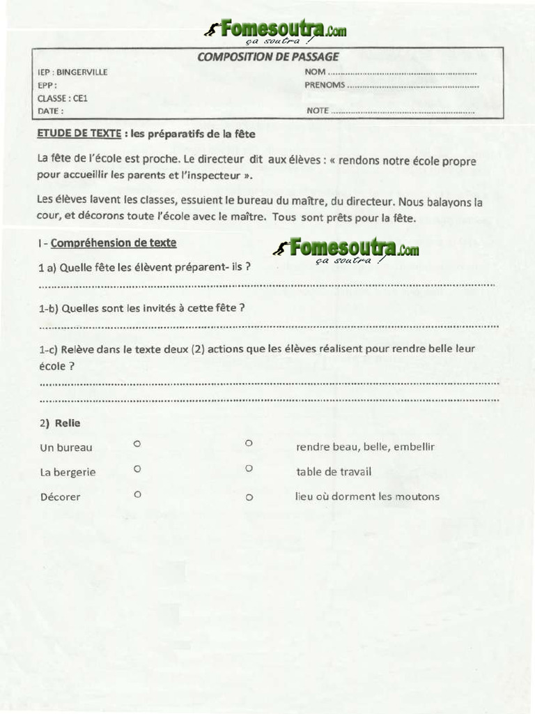 6126bd9ce5e2aetude de Texte 9 Niveau Ce1 | PDF