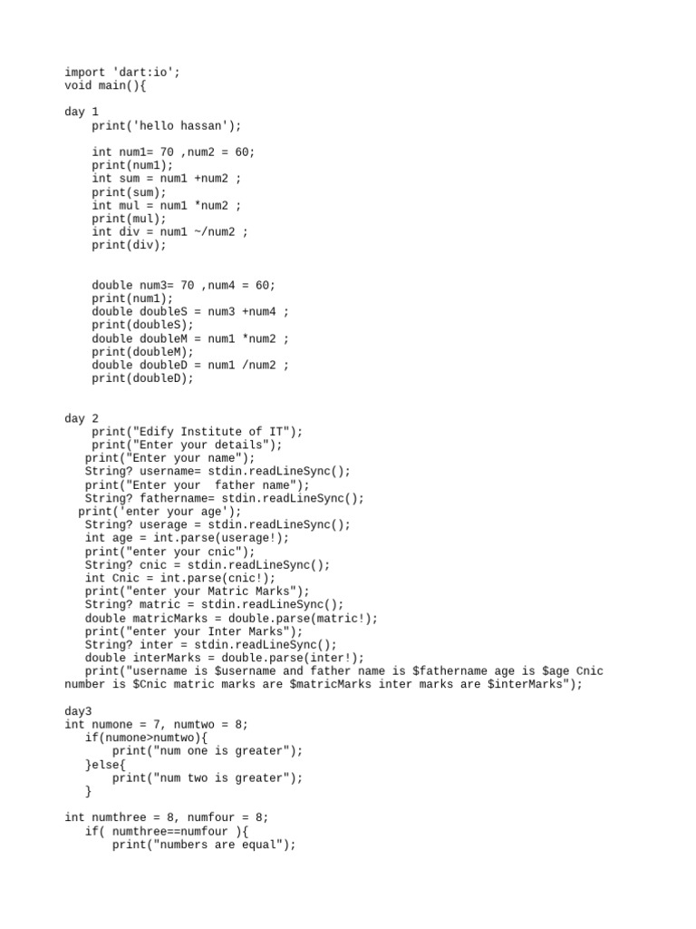 Flutter Course | PDF | Computer Programming