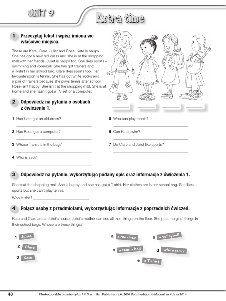 Describing Friends and Their Sports | PDF