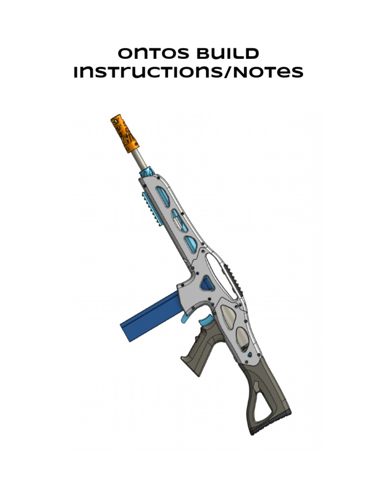 Ontos Build Instructions and Print Settings | PDF