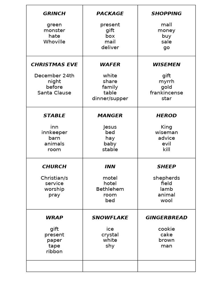 Christmas Taboo | PDF | Christmas | Santa Claus