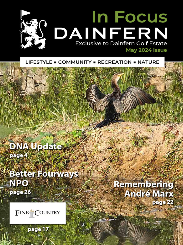 Dainfern Golf Estate Community Update | PDF | Fireplace | Lawn