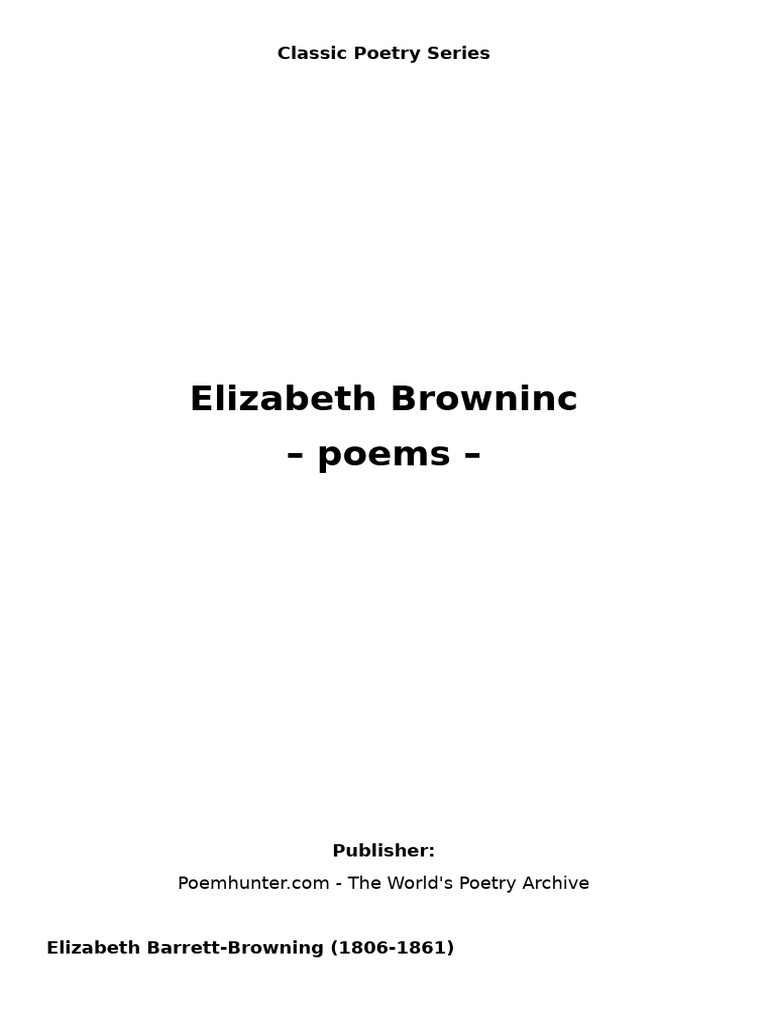Classic Poetry Serie2 | PDF | Poetry