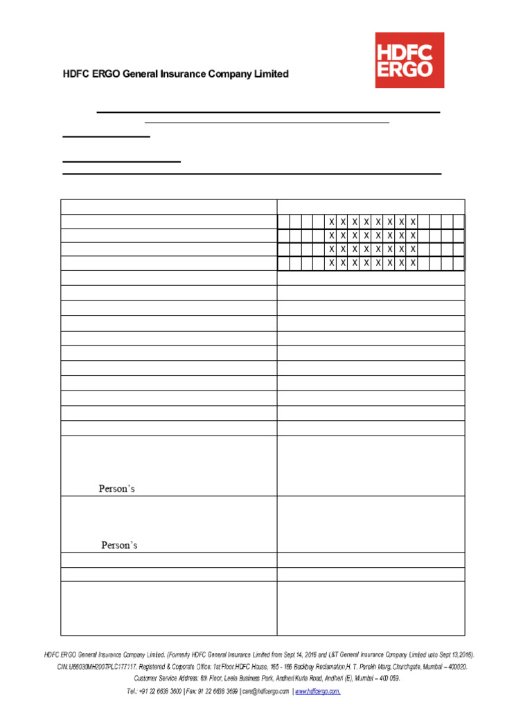 CPP Claim Form Requirements | PDF
