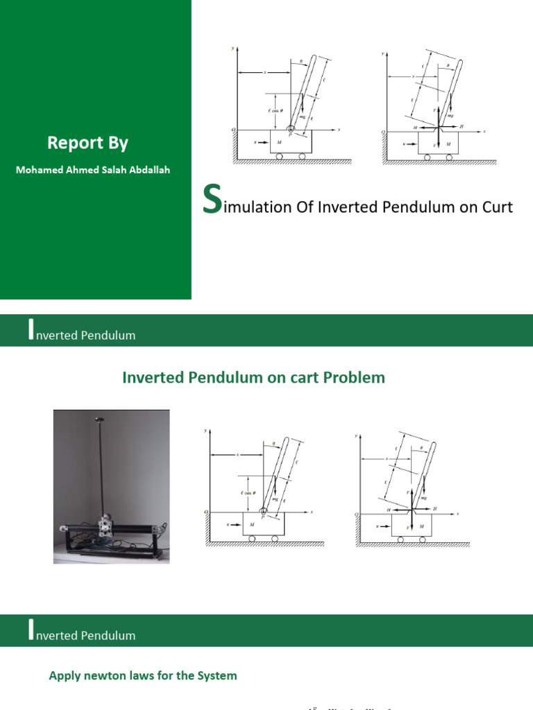 INverted Pendulum | PDF | Mechanical Engineering | Applied Mathematics