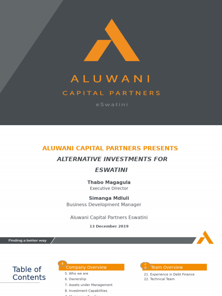PSPF Pitchbook | PDF | Investing | Private Equity