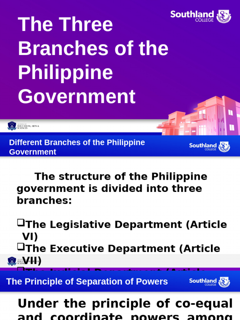 Branches of The Philippines | PDF