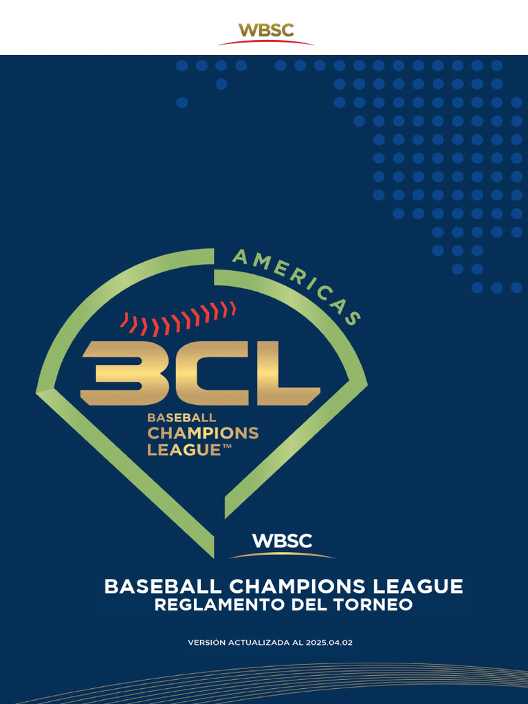 BCL Tournament Regulations ESP | PDF | Árbitro | Liga de Campeones de ...