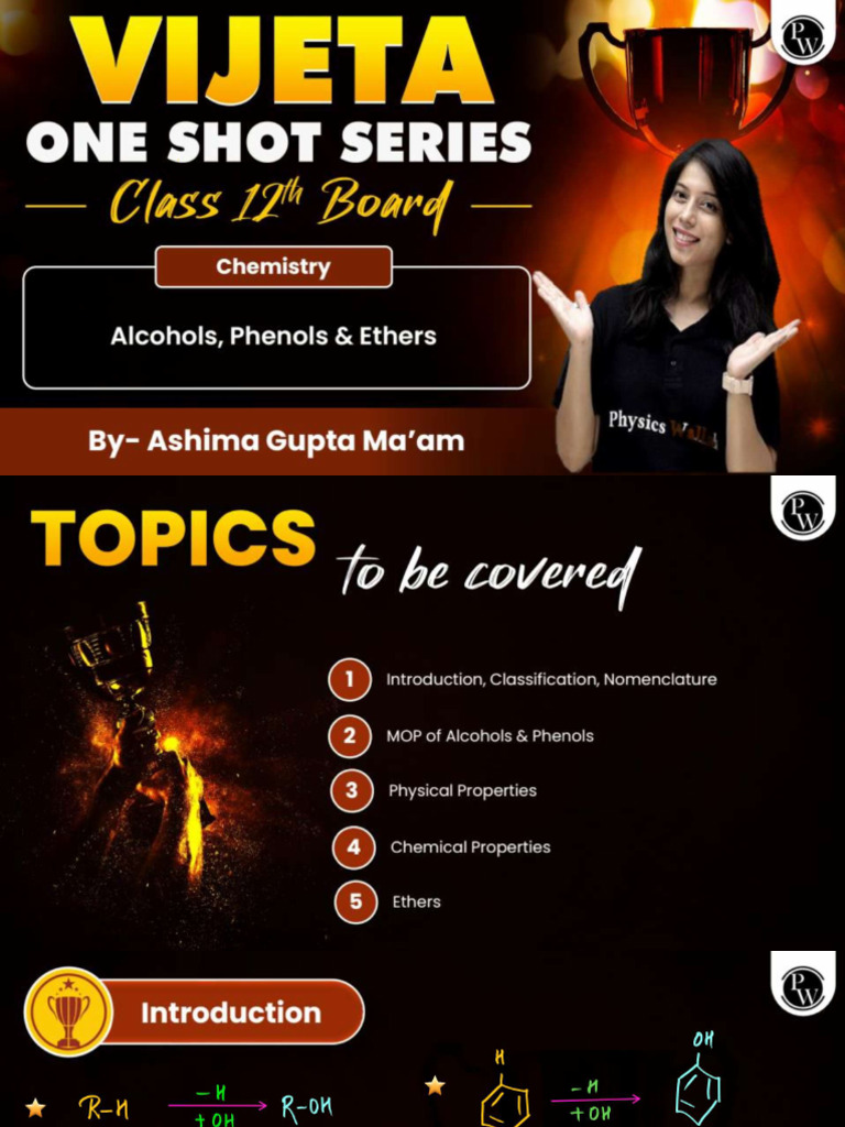 Chemistry Alcohol | PDF