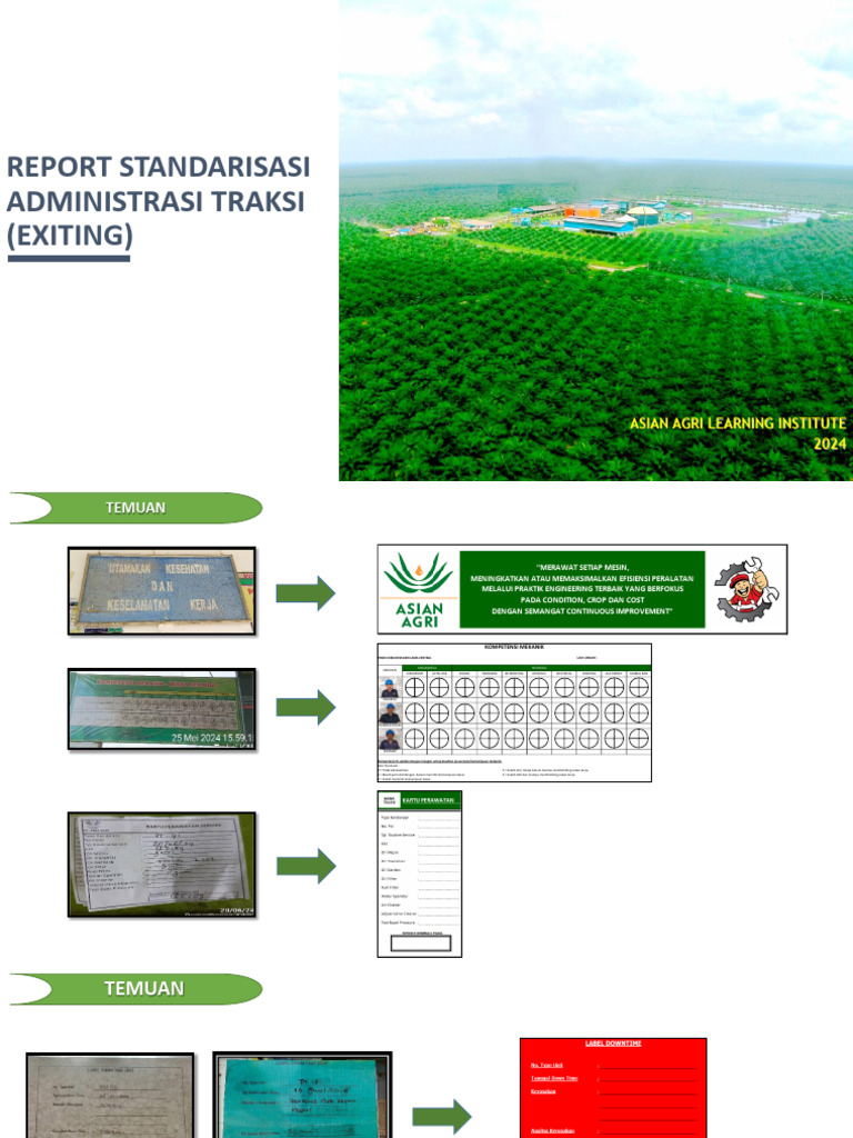 Standarisasi Administrasi Traksi 2024 | PDF