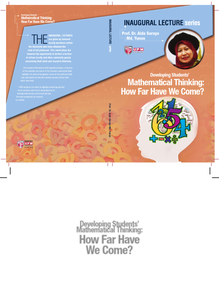 Developing Students Mathematical Thinking How Far Have We Come | PDF ...
