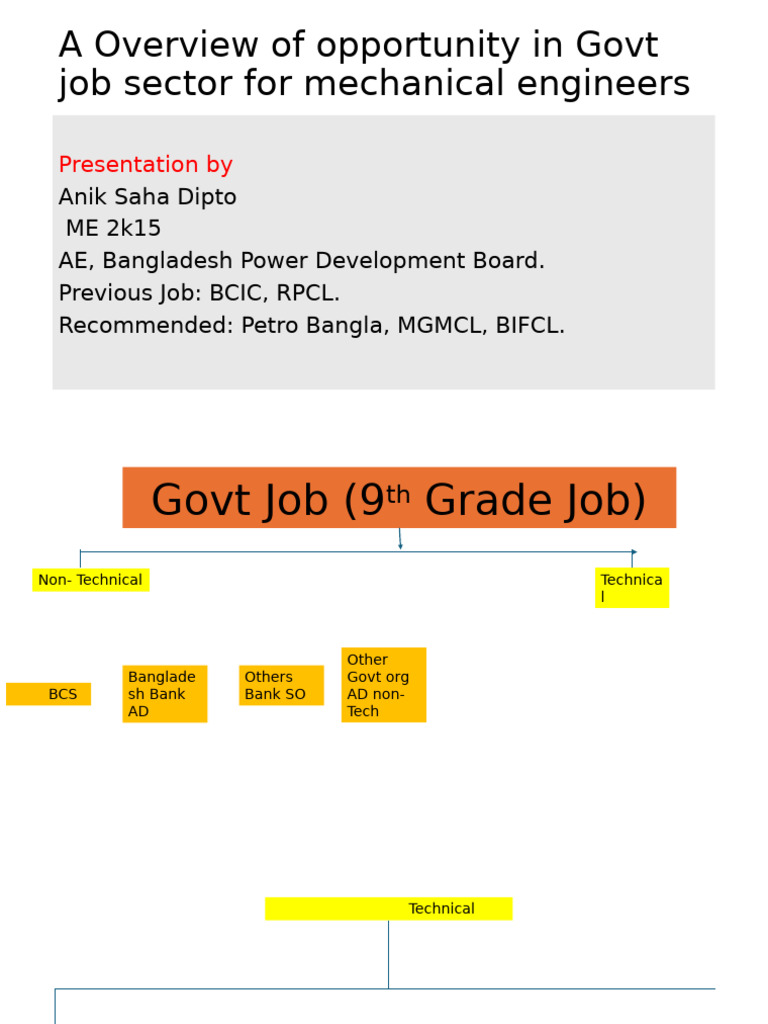 A Overview of Opportunity in Govt Job Sector (Autosaved) | PDF