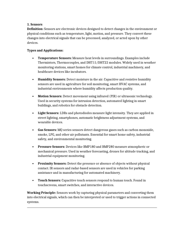 IoT.labmanual | PDF | Actuator | Machines